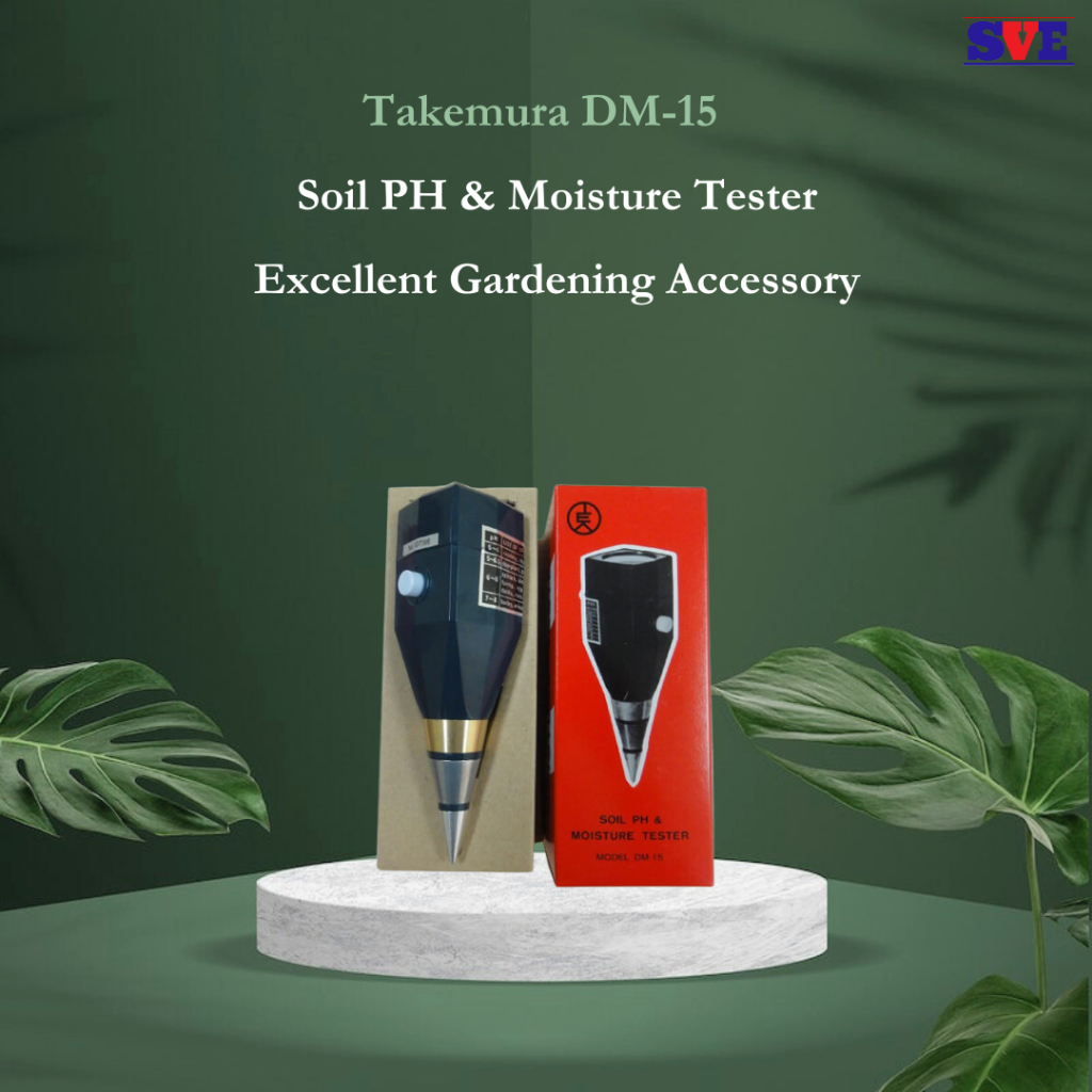 Takemura DM15 Soil PH & Moisture Meter popular among durian planter ...