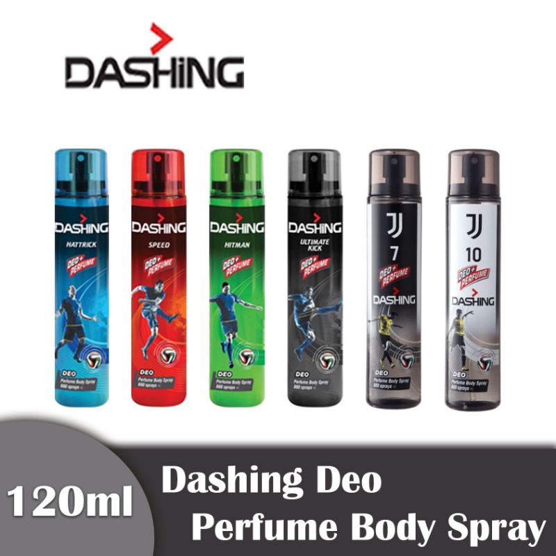 Dashing Deo Perfume BODY SPRAY 120ml | Shopee Malaysia