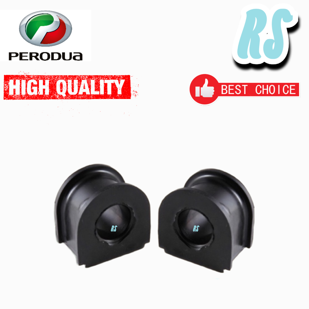 [1 Pair] Perodua Alza 1.5 FRONT Stabilizer Bar Bush (25mm) | Shopee ...