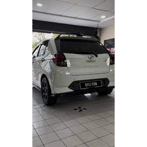 PERODUA AXIA NEW D74A 2023 2024 OEM ABS REAR ROOF TOP SPOILER MK7 STYLE ...