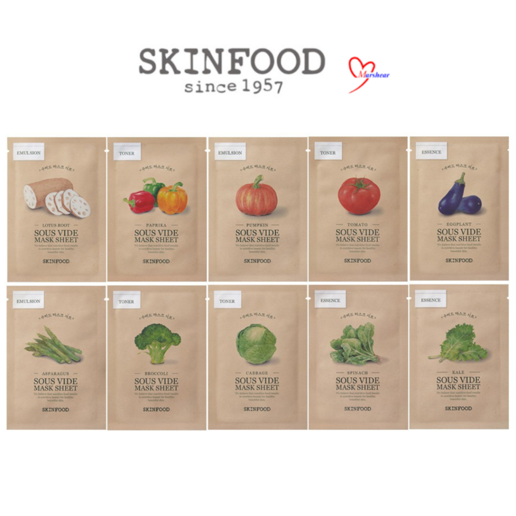 Skinfood Sous Vide Mask Sheet 20g | Shopee Malaysia