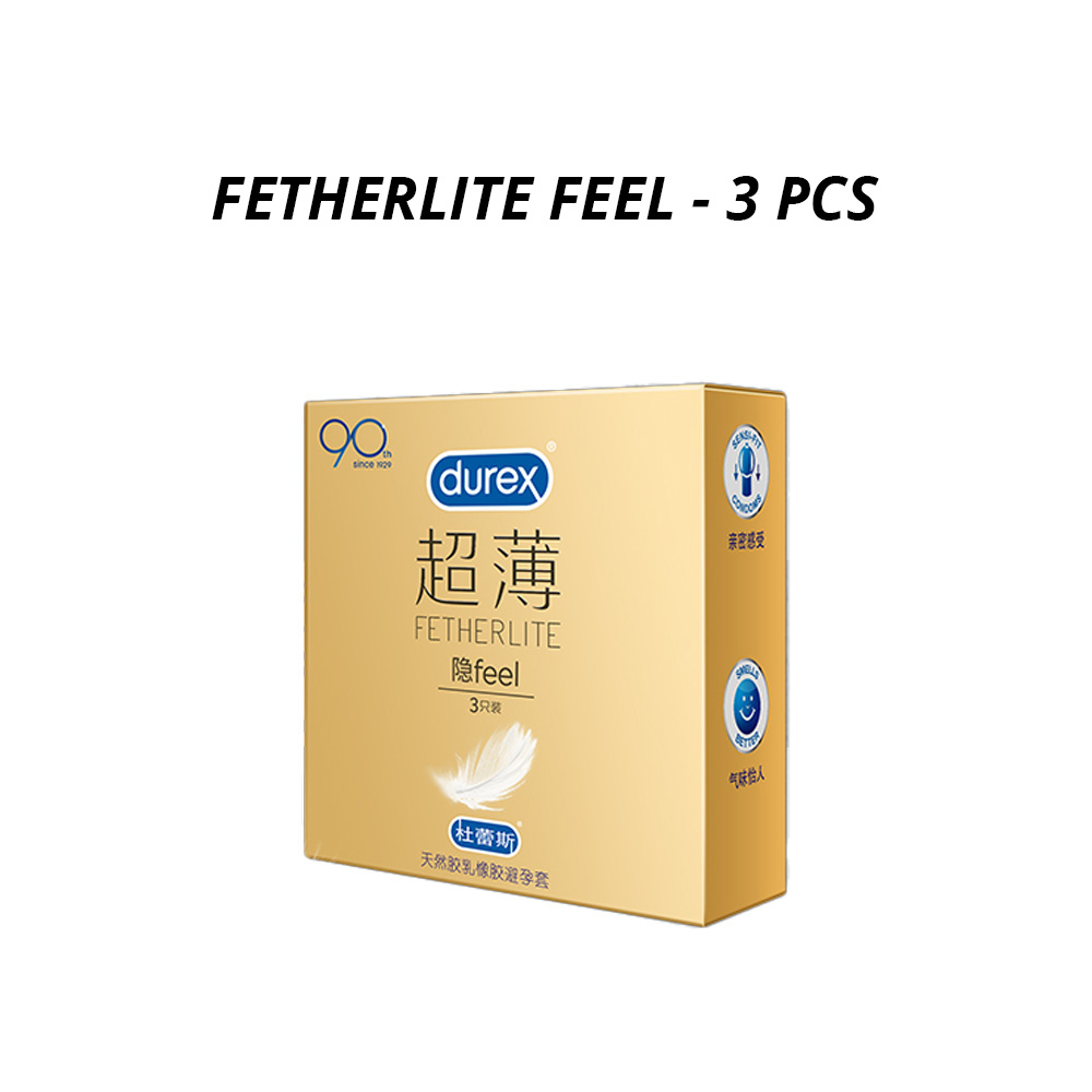 DUREX Fetherlite Series Ultra Thin Comfortable Pleasant Smell Close Fit ...