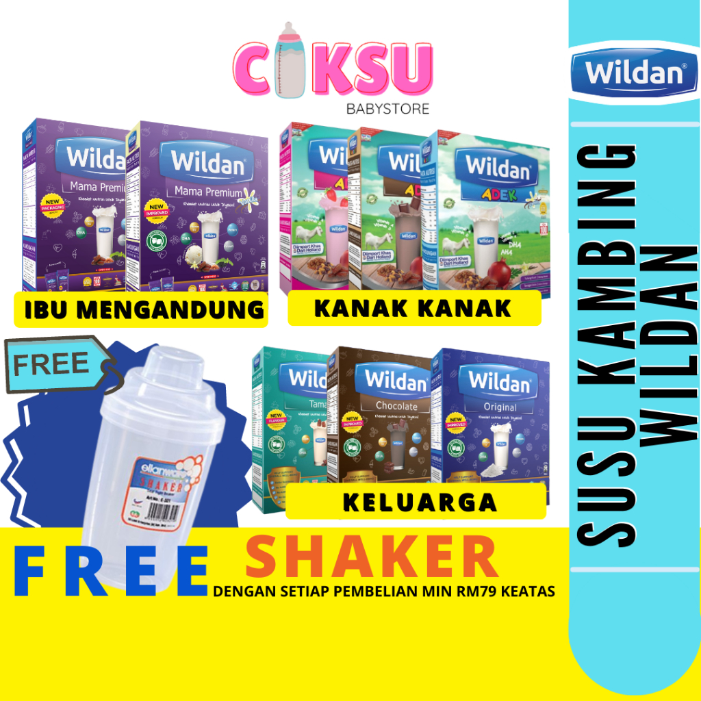 Susu Kambing Wildan Original Hq Susu Ibu Mengandung Mama Premium Wildan ...
