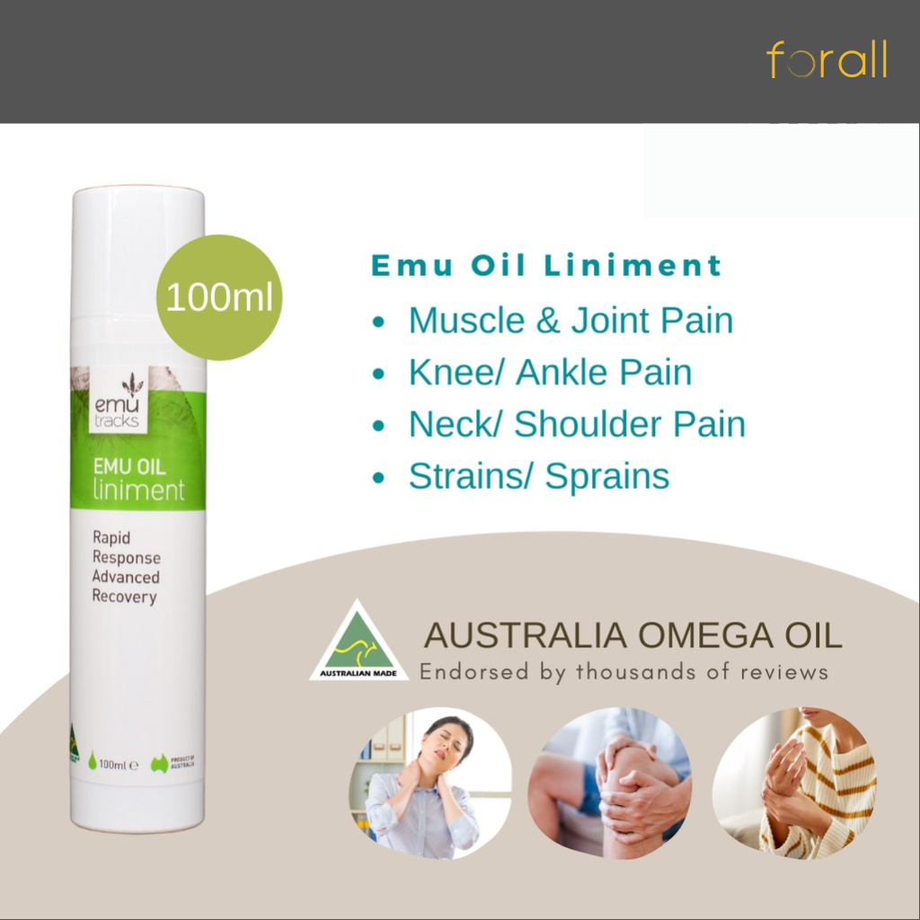 Emu Tracks Liniment Emu Oil 100ml | Shopee Malaysia