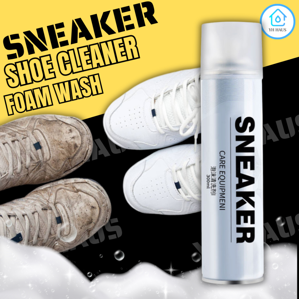 SNEAKER Shoe Foam Wash white shoe whitening cleaning Cuci Kasut ...