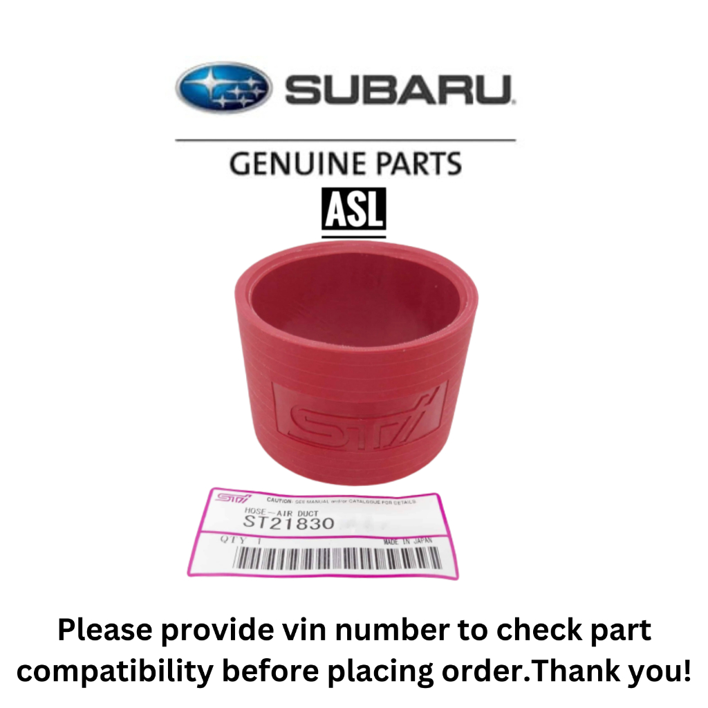 Subaru Sti Air Duct Hose GC8 GF8 SF5 BD5 BG5 Impreza WRX STI Forester Legacy Intercooler ...