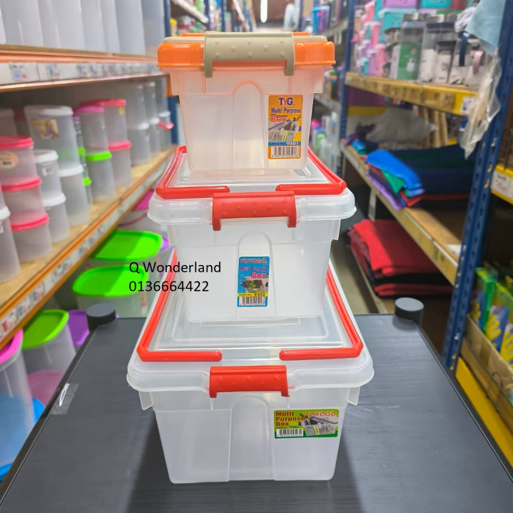 Toyogo Small Storage Box (9501/9502/9503 1 SET 3PCS) | Shopee Malaysia