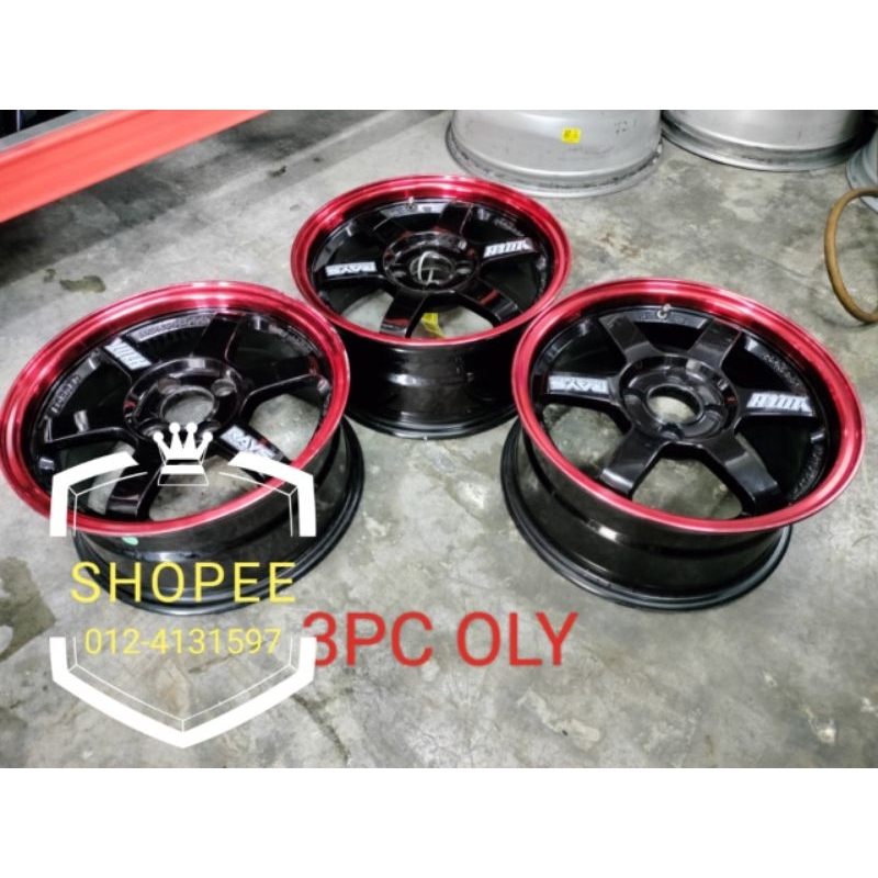 USED SPORT RIM 15 INCH RAYS TE37 RM 150 1 BIJI INI MODEL ADA SELL 1 ...