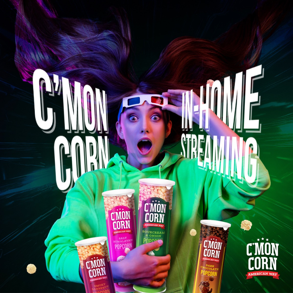 C'mon Corn Popcorn (Double) | Shopee Malaysia