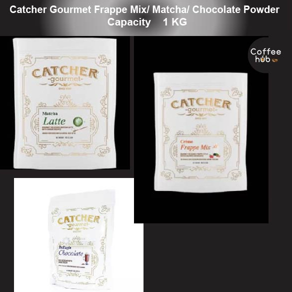 (Ready Stock)CATCHER Gourmet Premix Latte Frappease Matcha Powder ...