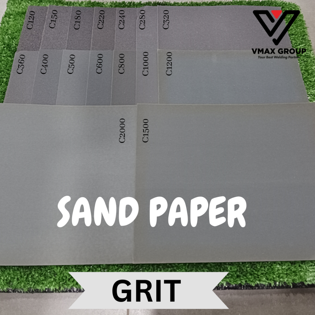 COMPASS Waterproof Abrasive Sand Paper Wet And Dry Sandpaper / Kertas ...