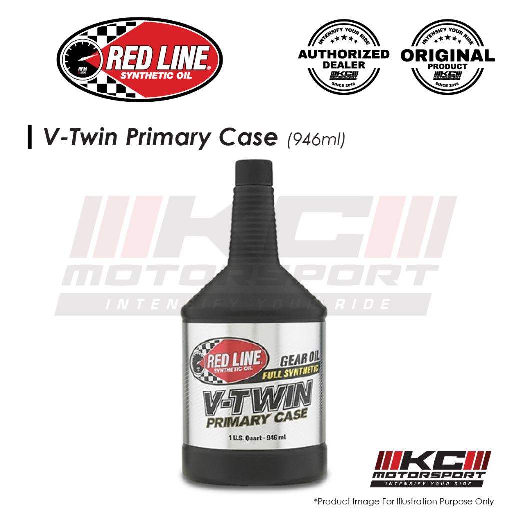 REDLINE RED LINE V-Twin Primary Case Oil (946ml) | Shopee Malaysia