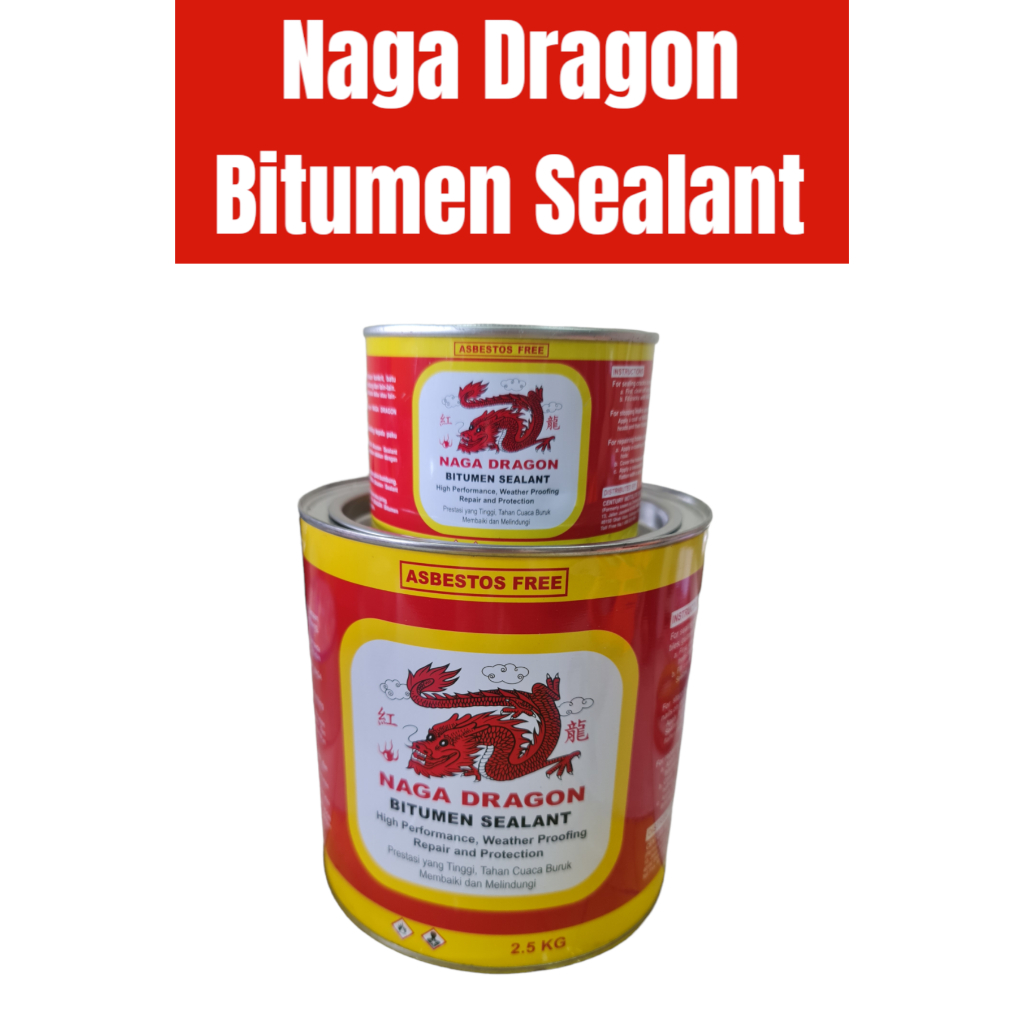 Naga Dragon Bitumen Sealant Compound 440gm/2.5kg | Shopee Malaysia