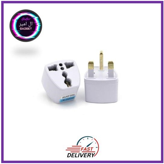 Wall Plag 3-Pin Universal Adapter Plug Head UK 3 Pin Malaysia China ...