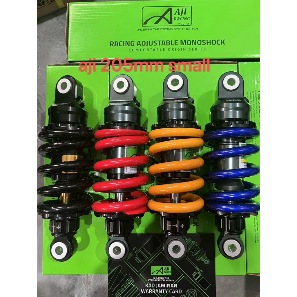 MONO AJI RACING 135LC Y15 Y16 LC135 RS150 RSX RS 205MM 225MM KOTAK ...