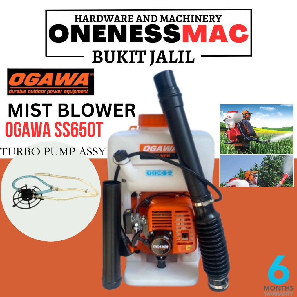 ''OGAWA'' MIST DUSTER / BLOWER WITH TURBO -SS650T | Shopee Malaysia