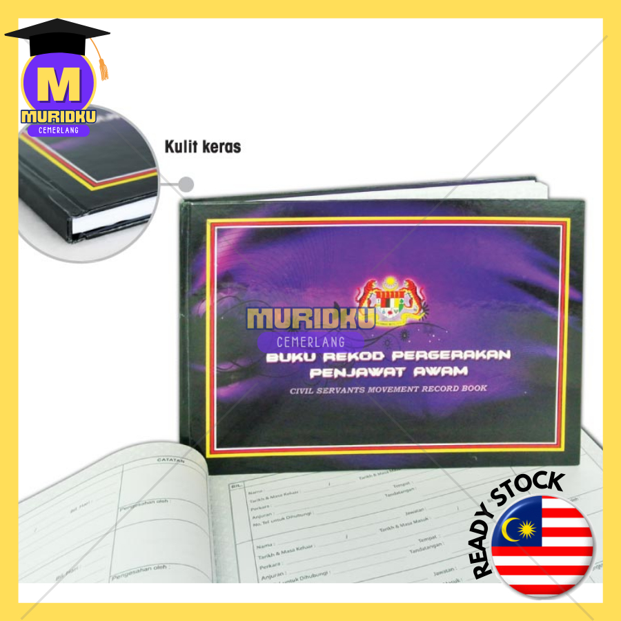 [READY STOCK] Buku Rekod utk Pelbagai Kegunaan Institusi Kerajaan Buku ...