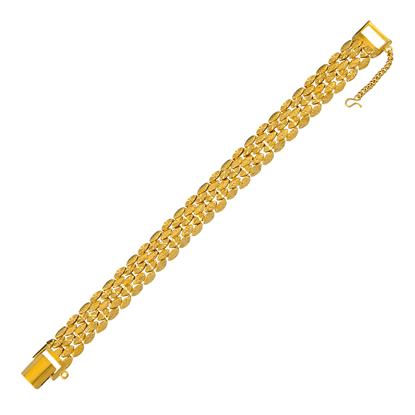 Gold Plated Bracelet Jewellery (BT8488) | Shopee Malaysia