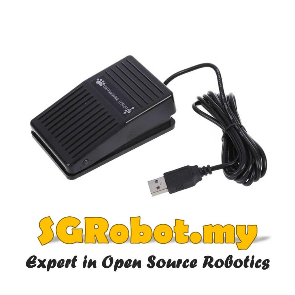 USB Foot Switch Pedal Switch USB Action Control Keyboard for PC Leg ...