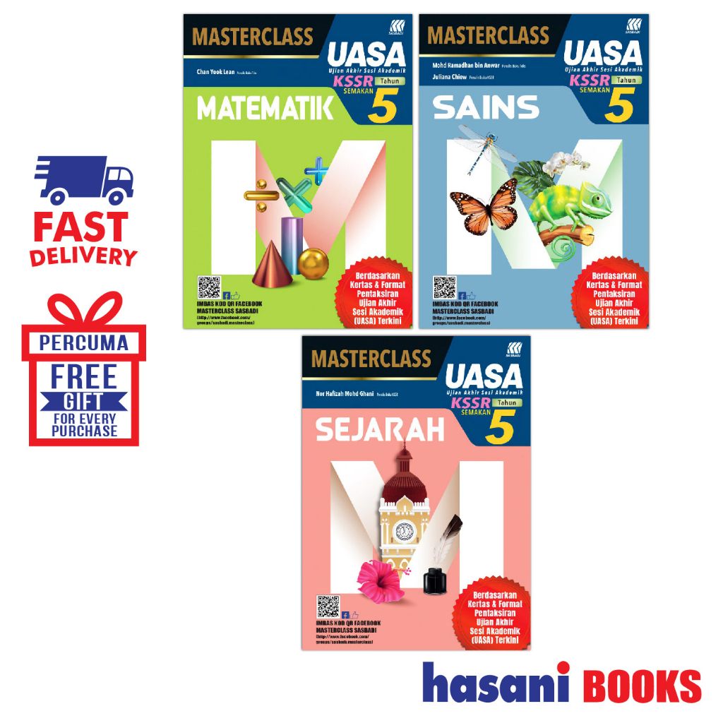 Hasani Sasbadi Buku Rujukan Masterclass UASA KSSR Semakan Tahun 5 ...