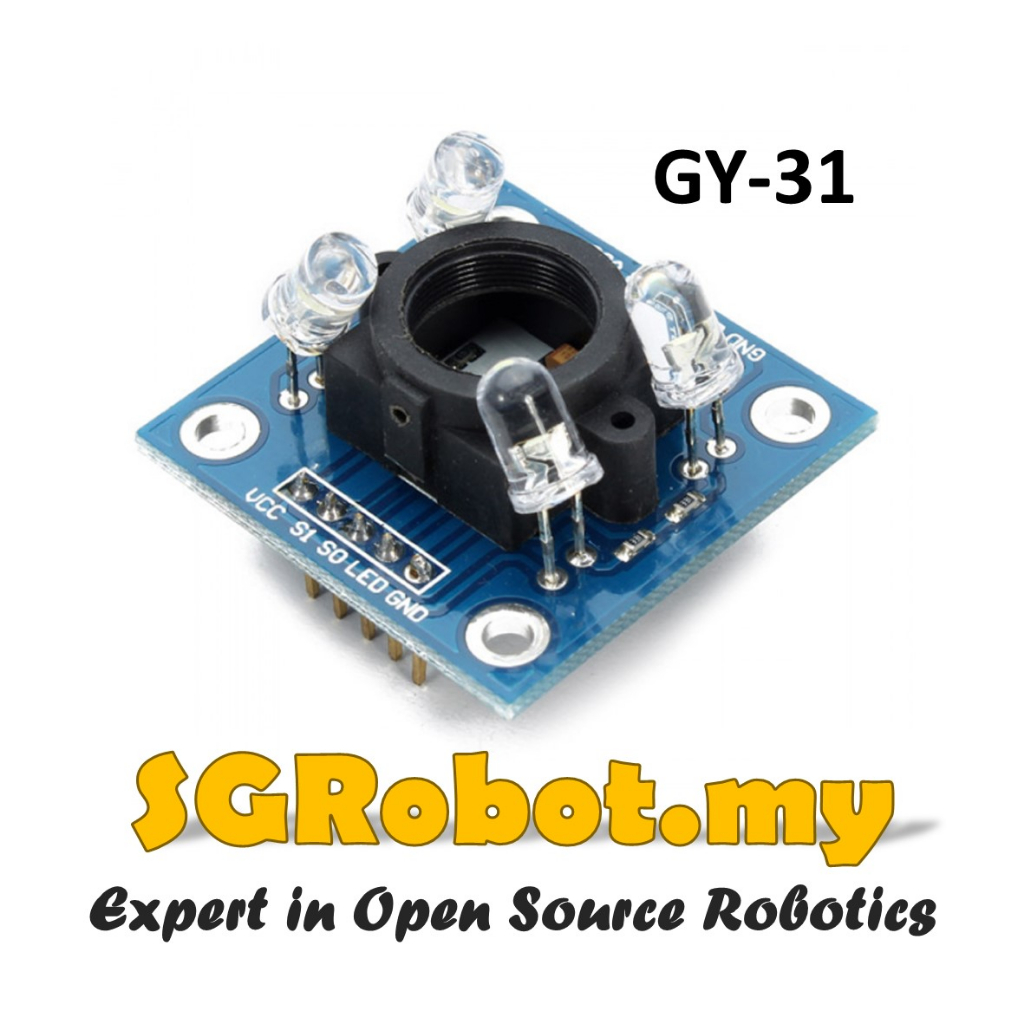 Gy 31 Gy 31 Tcs3200 Color Colour Sensor Recognition Module For Arduino