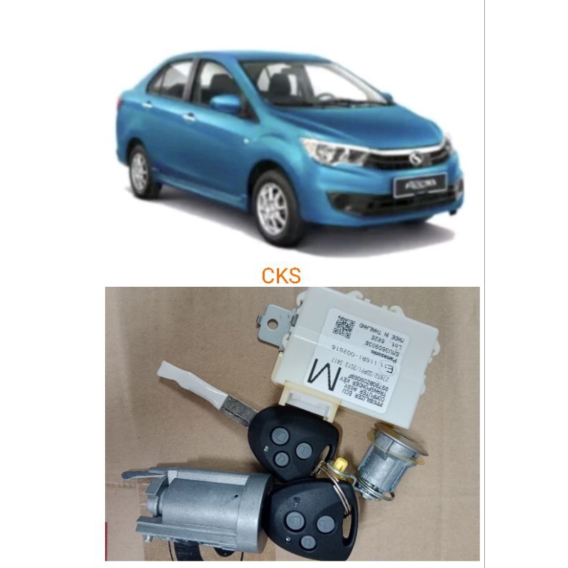 PERODUA BEZZA ORIGINAL KEY IMMOBILIZER ECU SET | Shopee Malaysia