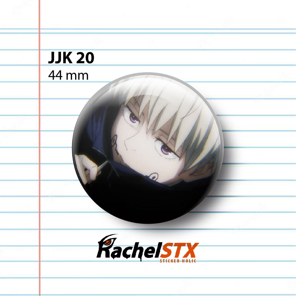 Jujutsu Kaisen button badge anime collection gojo satoru yuji itadori ...