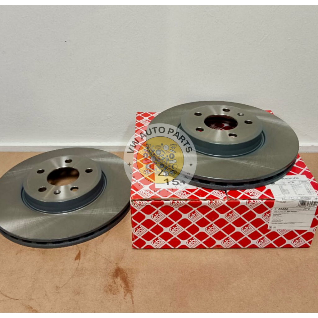 ( 100% FEBI GERMANY ) 8W0615301T 8K0615301 FEBI BILSTEIN FRONT BRAKE ...