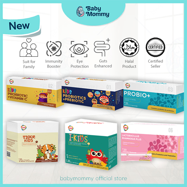 GKB Probiotic (Probiotics & Prebiotics Formula) 3g x 30 Sachets Kids ...