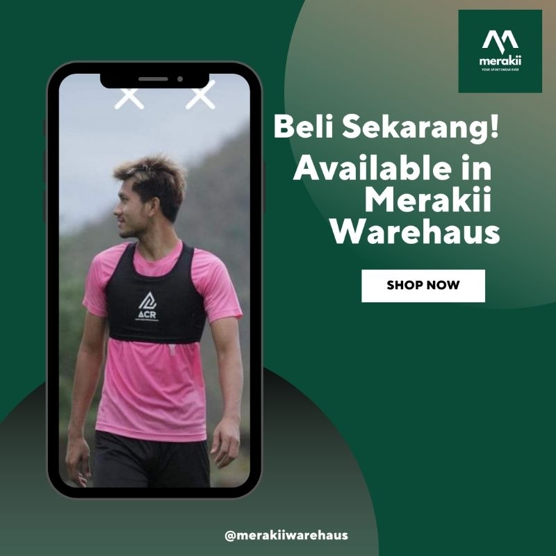 MY ACR Vest Chest Compressions Latest Version Pakaian Sukan | Shopee ...