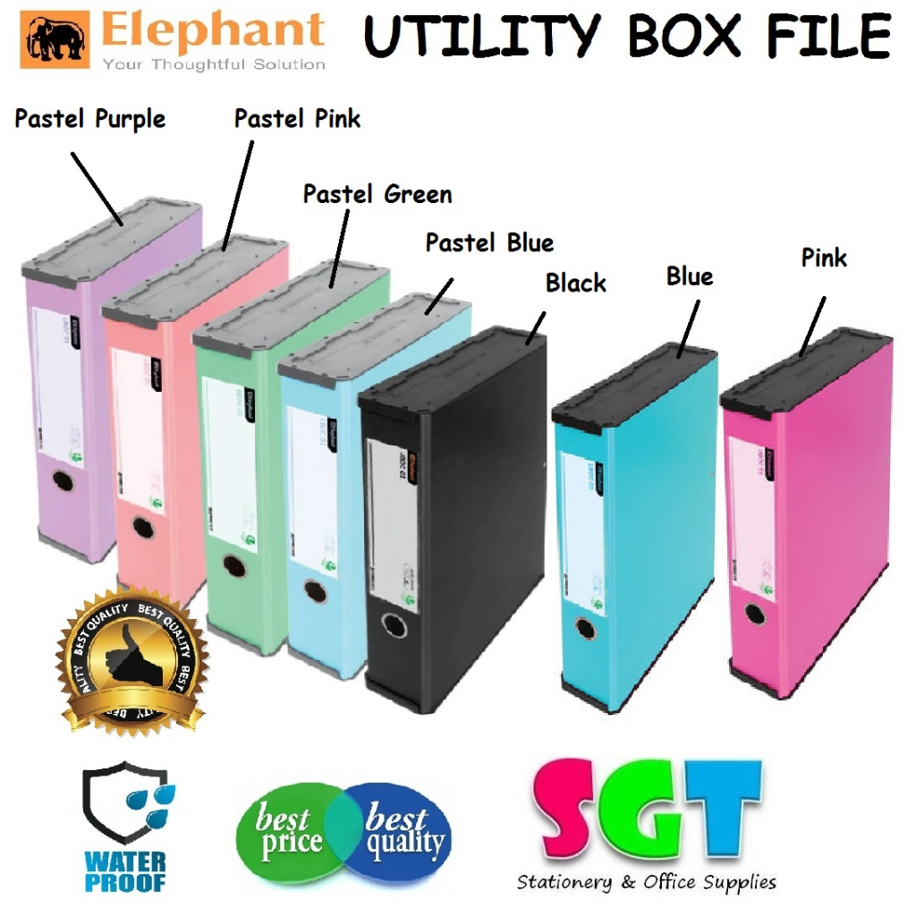 ELEPHANT F4 Utility Box File | Shopee Malaysia