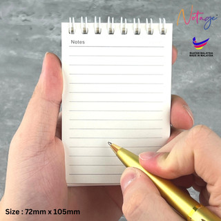 Mini Notepad Small Pocket Notebook Flip Memo Paper Mini Note taking ...
