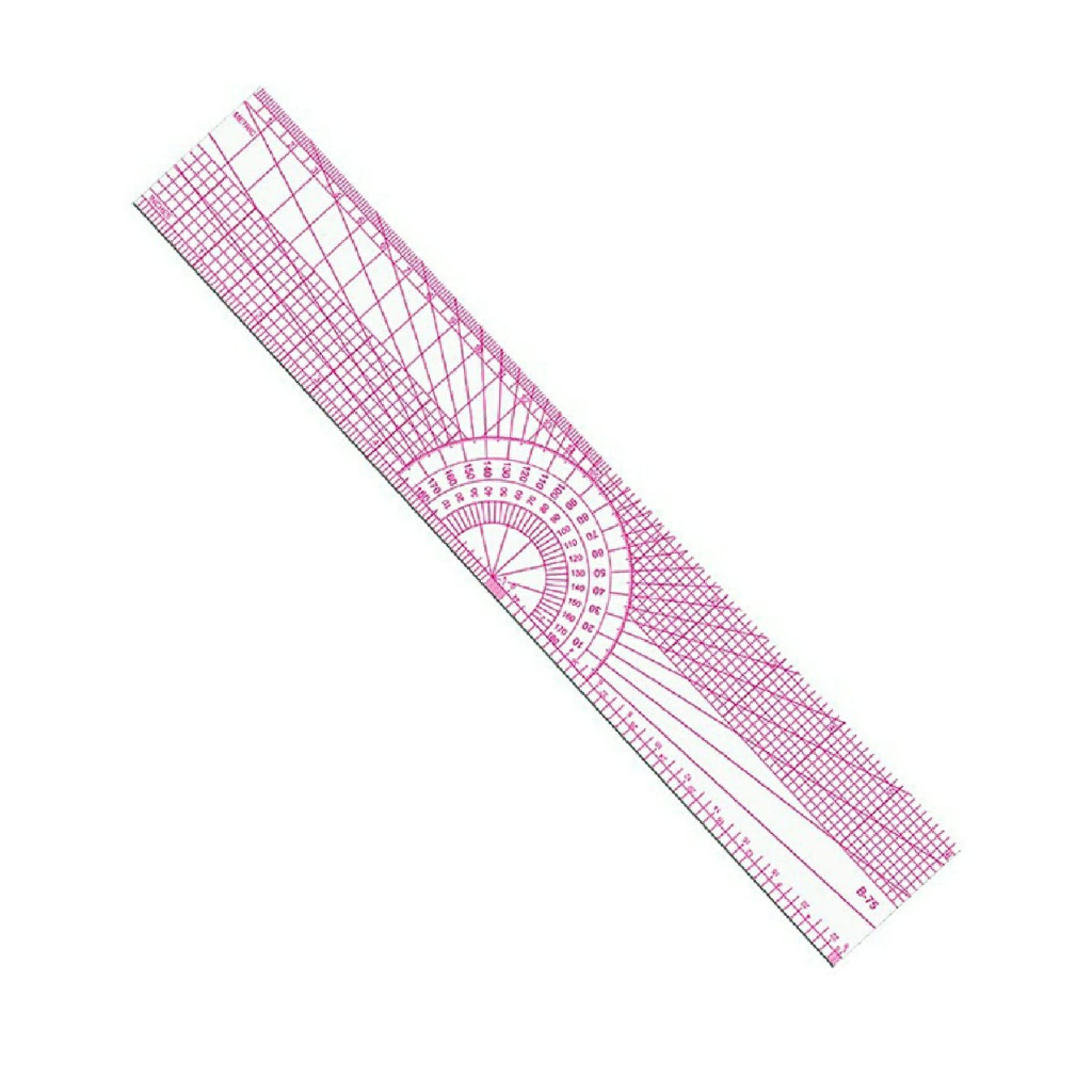 "Ready Stock" Japan Multipurpose Ruler Pelbagai Kegunaan Jenis Pembaris ...