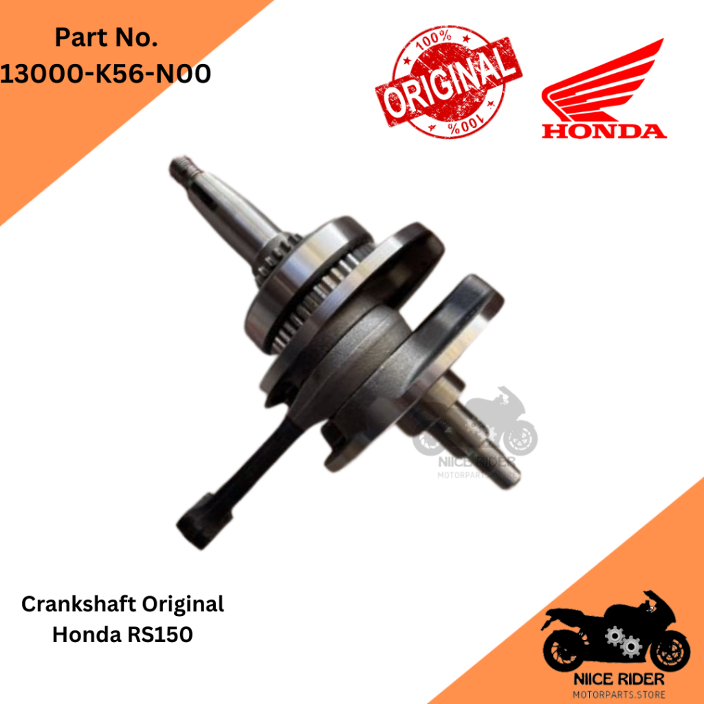 Crankshaft Rs150 Honda original 13000-K56-N00 ori 100% | Shopee Malaysia