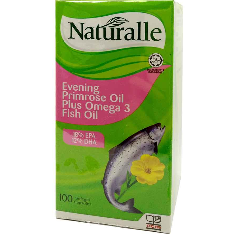 Naturalle Evening Primrose Oil Plus Fish Oil (100's) | Shopee Malaysia