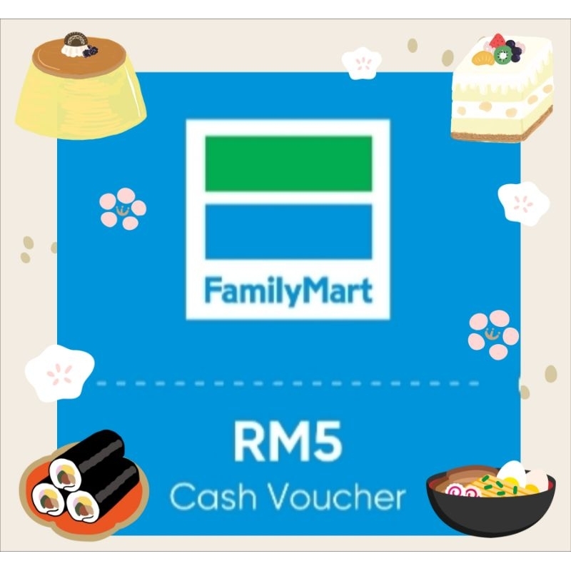FamilyMart RM5 RM10 Cash E-Voucher | Shopee Malaysia