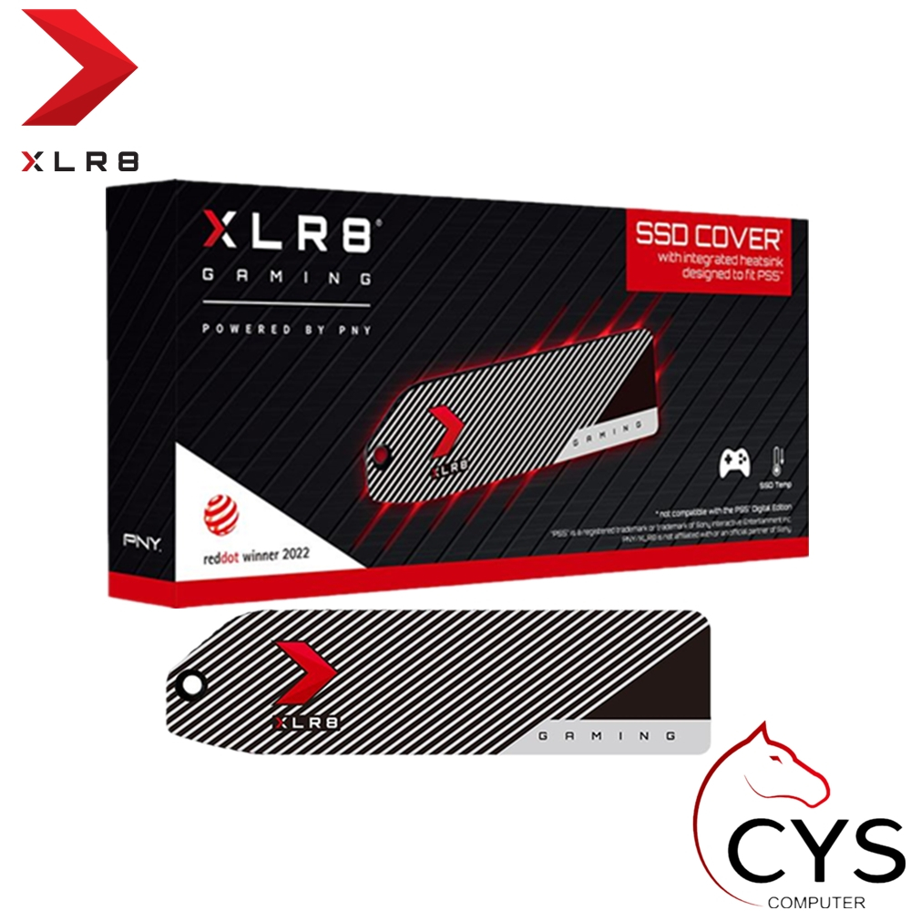 PNY XLR8 PS5 M.2 NVME SSD COVER WITH INTEGRATED HEATSINK | Shopee Malaysia