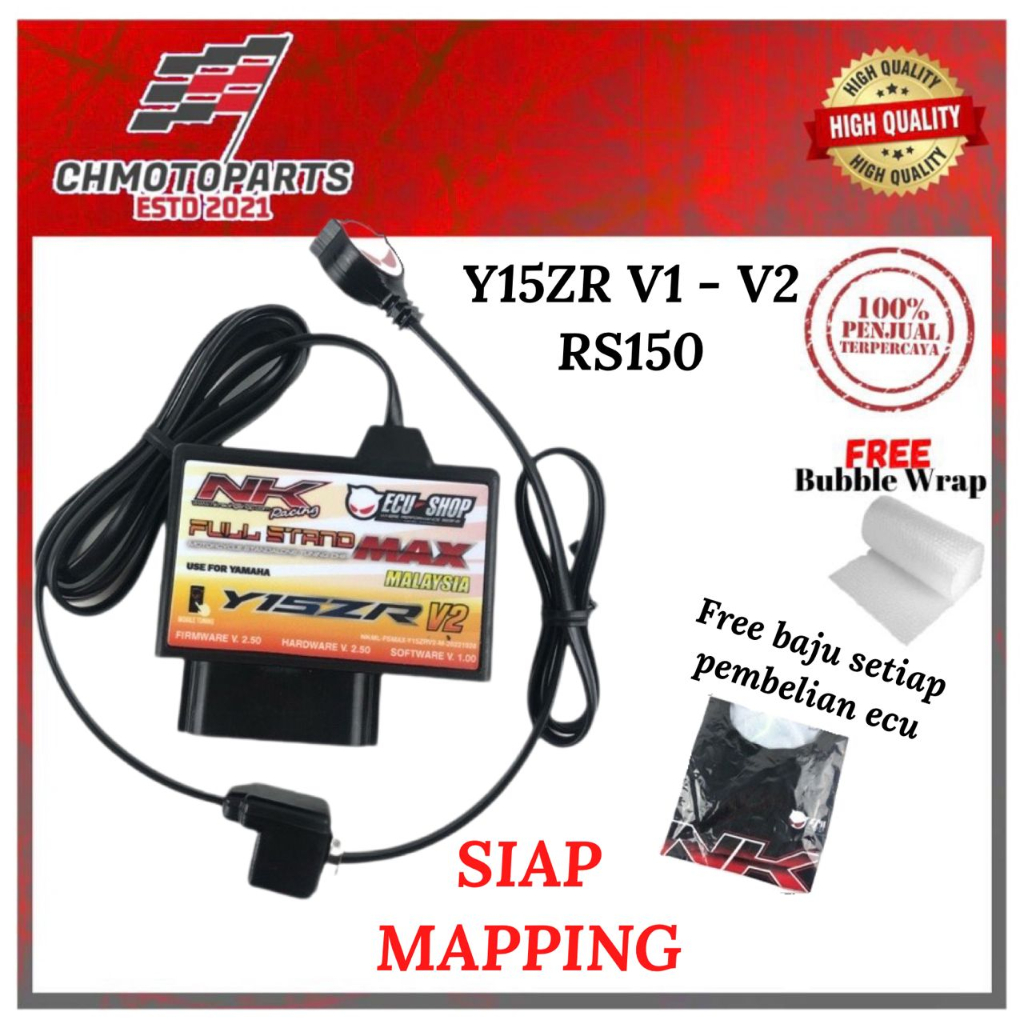 NK Racing Ecu Shop Full Stand Max Y15ZR V2/ RS150 (free NK tshirt ...