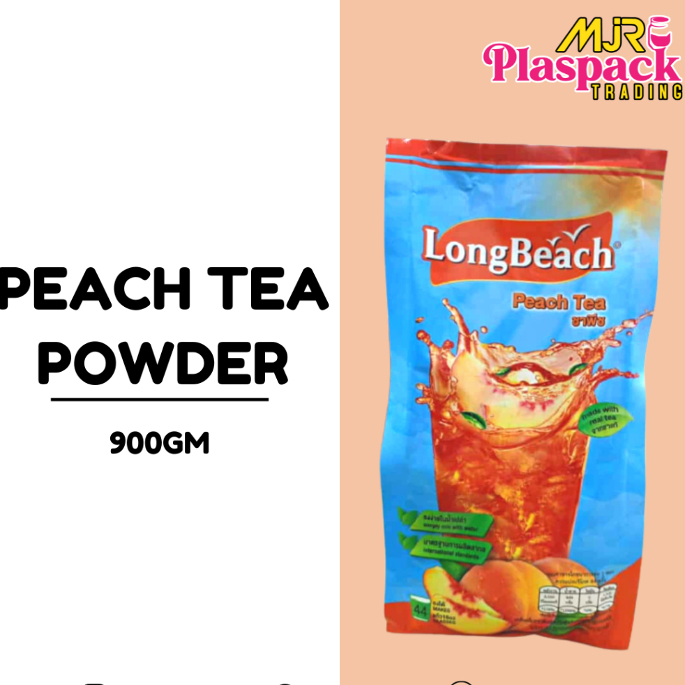 Long Beach Peach Tea Powder 900g | Shopee Malaysia