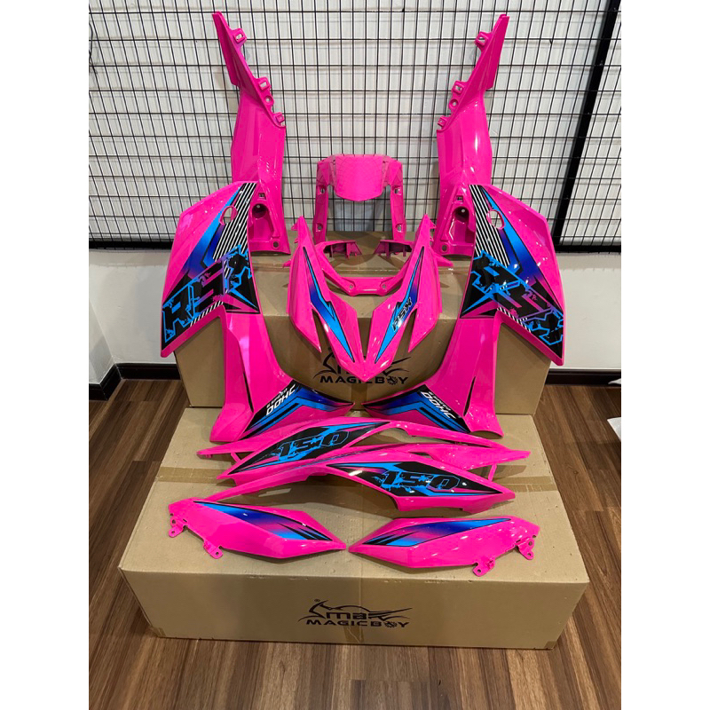 JL RACING RSX150 RSX COVER SET CRYSTAL GREY MAGIC BOY VIETNAM WINNER X ...