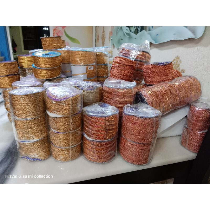 lace full roll.Rope full roll. Dori. | Shopee Malaysia