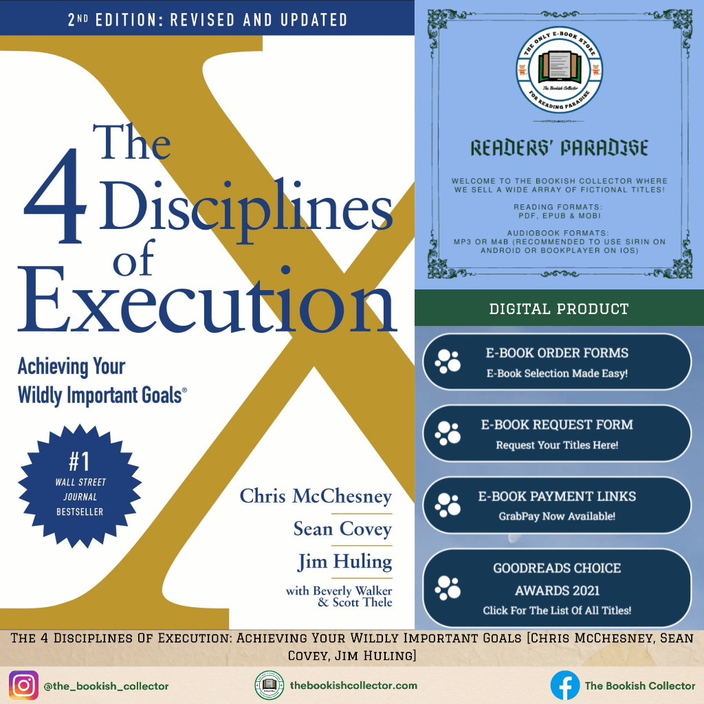 The 4 Disciplines Of Execution: Achieving Your Wildly Important Goals ...