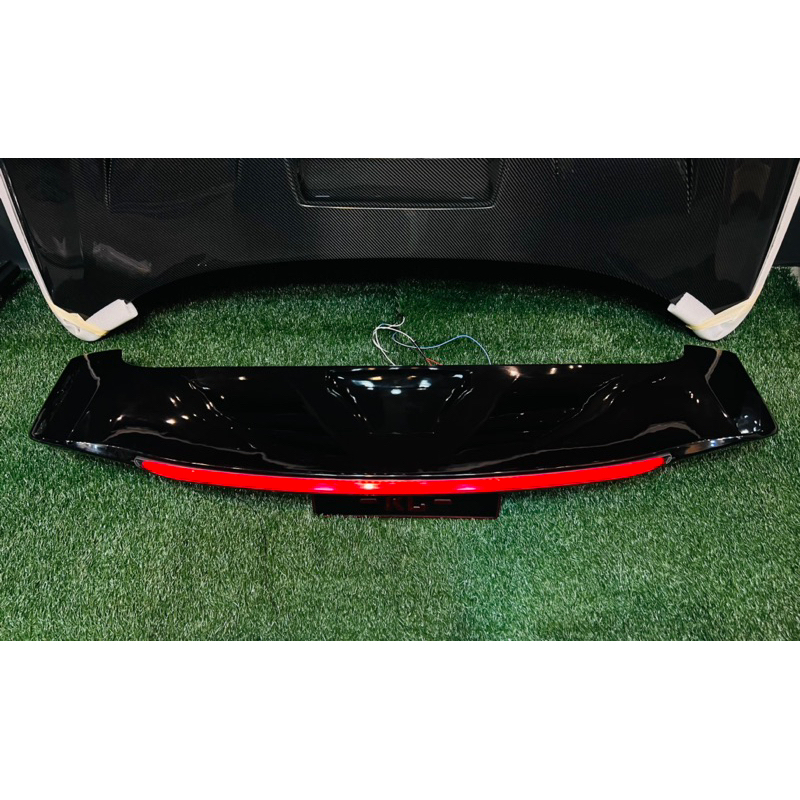 Toyota vellfire alphard AGH30 / Lexus LM350 Rear roof top spoiler w led ...