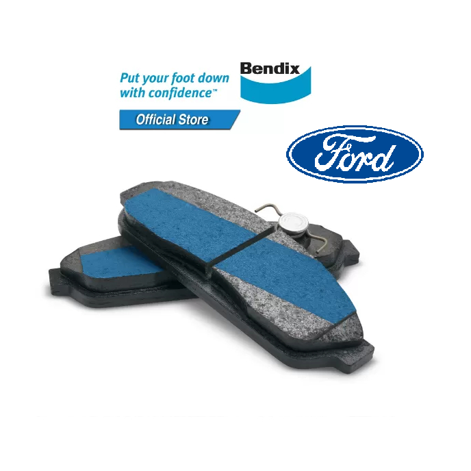 Original Bendix Metal King Titanium DB1679 Front Brake Pads For Ford ...