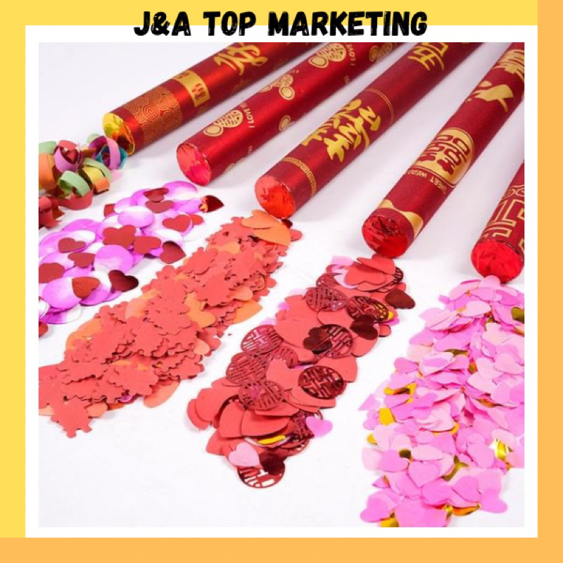 Ready Stock 现货 🌸 Wedding Party Popper 60cm | Shopee Malaysia