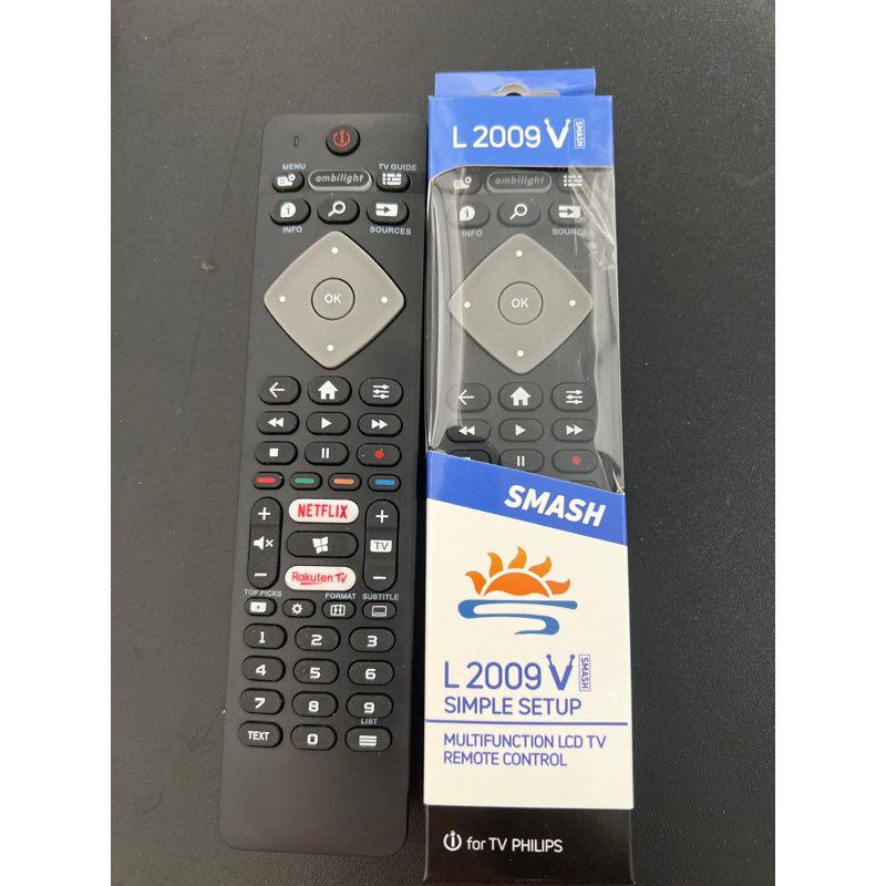 Universal Philips LCD/LED/Smart TV Remote Control | Shopee Malaysia