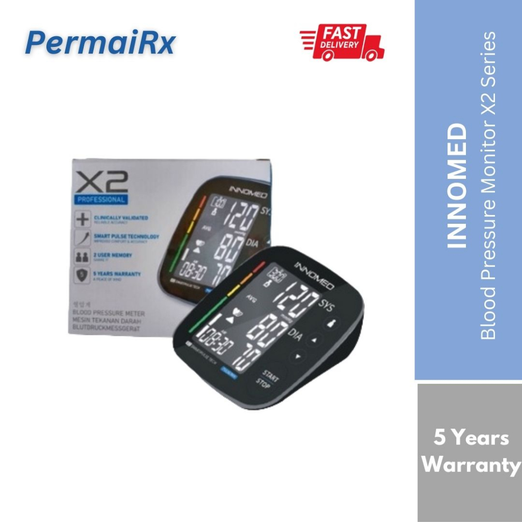 [READY STOCK] INNOMED X2 PROFESSIONAL BLOOD PRESSURE MONITOR (BIG CUFF ...