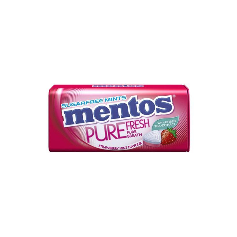 Mentos Pure Fresh SugarFree Mints 35g per Tin (1 Box - 9 Tin ...