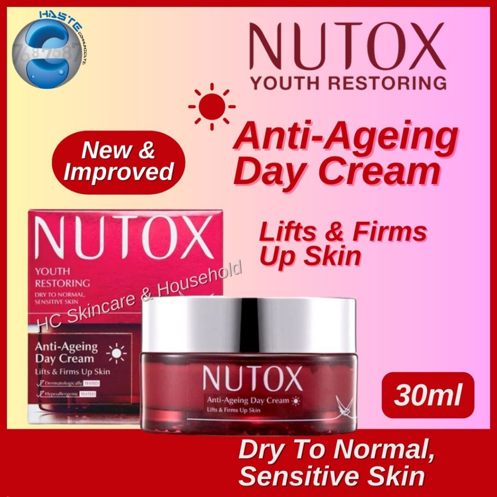 NUTOX Youth Restoring Anti-Ageing Day Cream - Dry To Normal, Sensitive ...