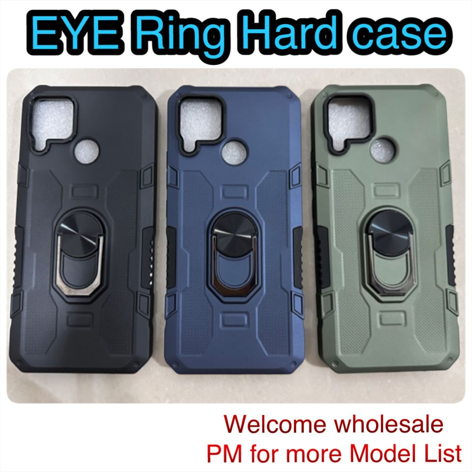 SAMSUNG A10S A20S A21S A12 A23 A33 A32 4G A32 5G NEW EYE RING HARD CASE ...
